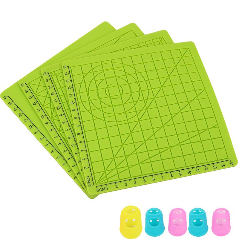 3D Gadgets Malaysia | 3D Printing Pen Silicone Mat Set with 5 Finger ...