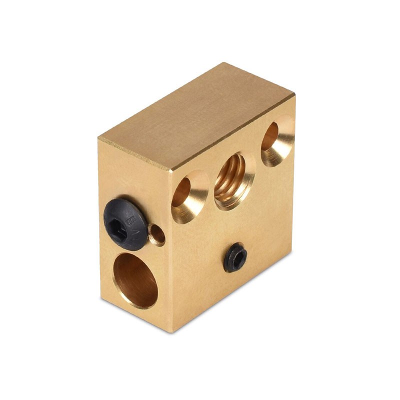 3D Gadgets Malaysia | Brass High Temperature MK8 Compatible Heat Block