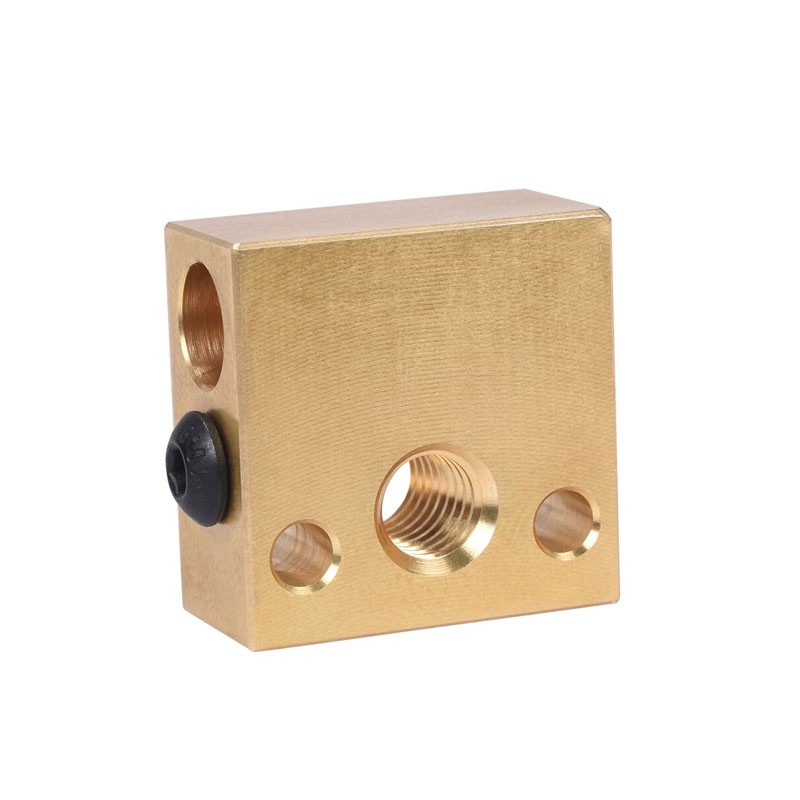 3D Gadgets Malaysia | Brass High Temperature MK8 Compatible Heat Block