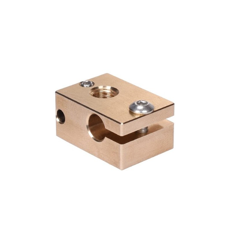 3D Gadgets Malaysia|Brass High Temperature E3D V6 Compatible Heat Block