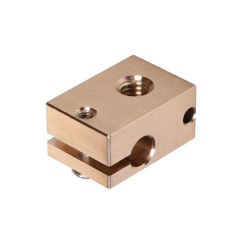 3D Gadgets Malaysia|Brass High Temperature E3D V6 Compatible Heat Block