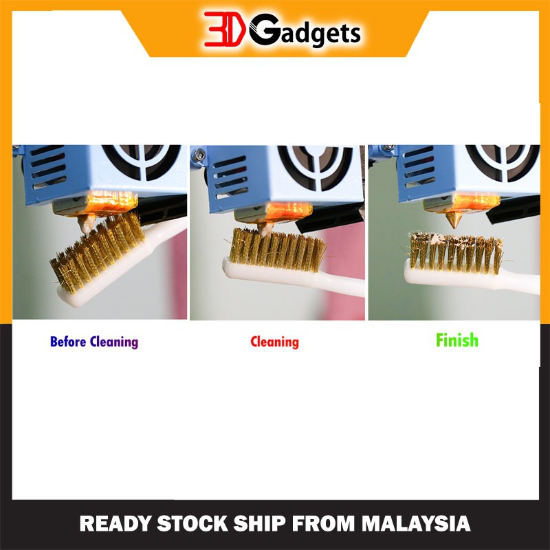3D Gadgets Malaysia |Copper Wire Brush Nozzle Cleaner