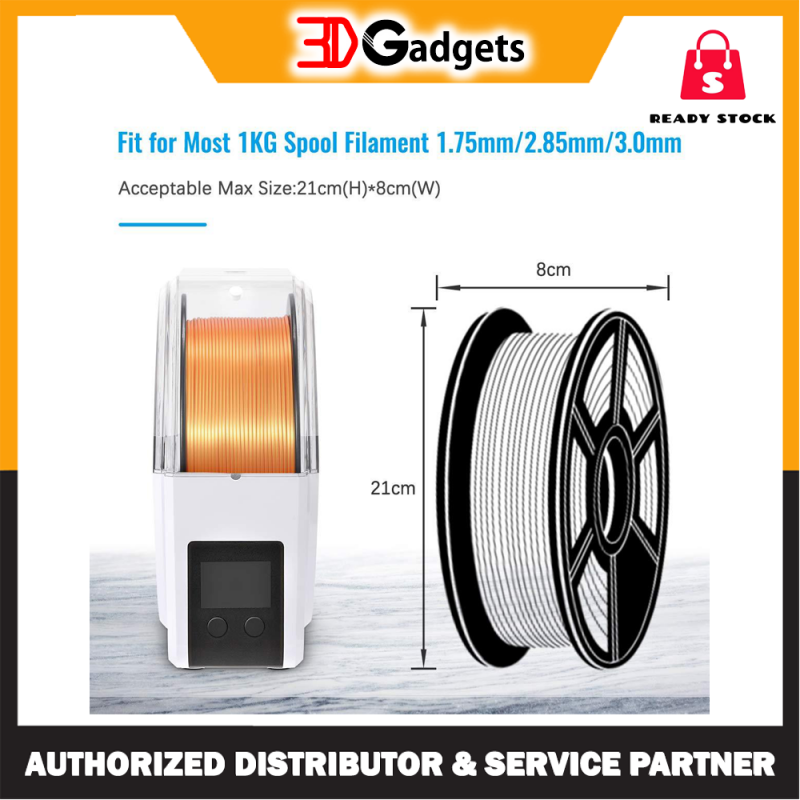 SUNLU drybox S1: Filament Dryer Box for 3D Printer filaments