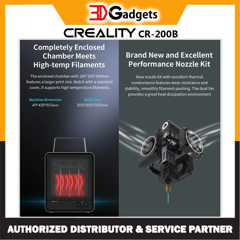 3D Gadgets Malaysia | Creality CR-200B 3D printer