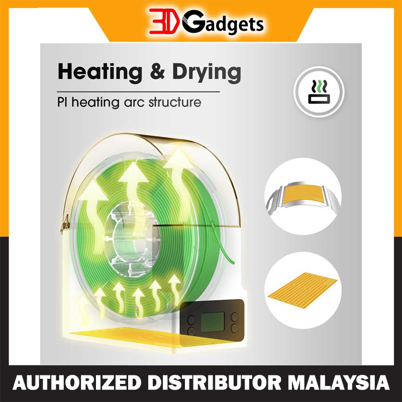 3D Gadgets Malaysia | eSUN eBOX Lite filament dryer storage