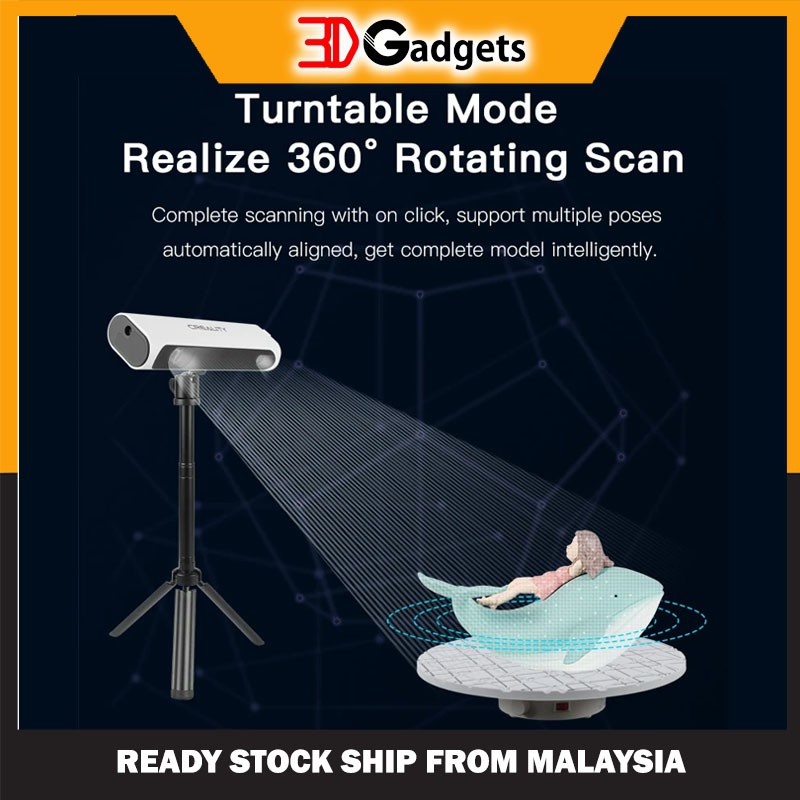 3D Gadgets Malaysia | Creality CR-Scan 01 UPGRADED Version 3D Scanner