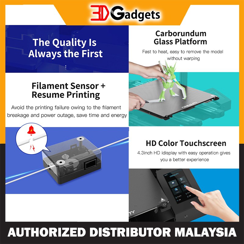 Creality CR-6 MAX Semi DIY 3D Printer | 3D Gadgets Malaysia