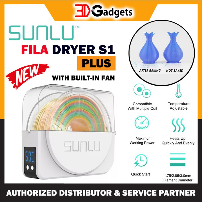 3D Printing Materials Filament Dry Box | 3D Gadgets Malaysia