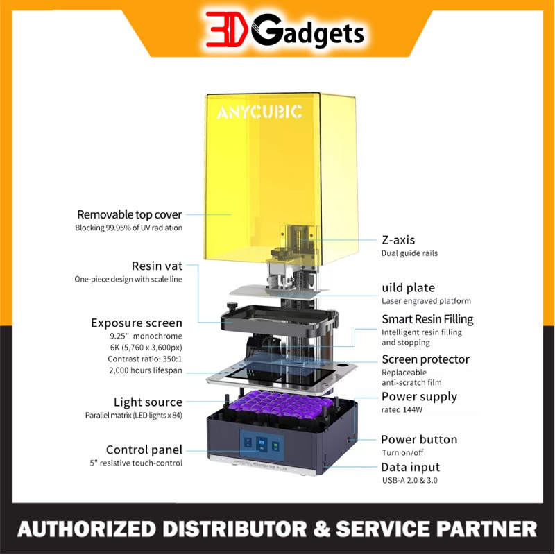 ANYCUBIC Photon M3 Plus MSLA 3D Printer | 3D Gadgets Malaysia