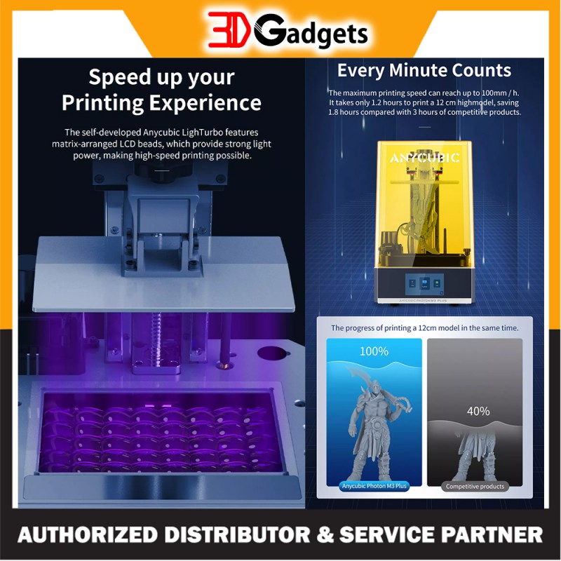 ANYCUBIC Photon M3 Plus MSLA 3D Printer | 3D Gadgets Malaysia