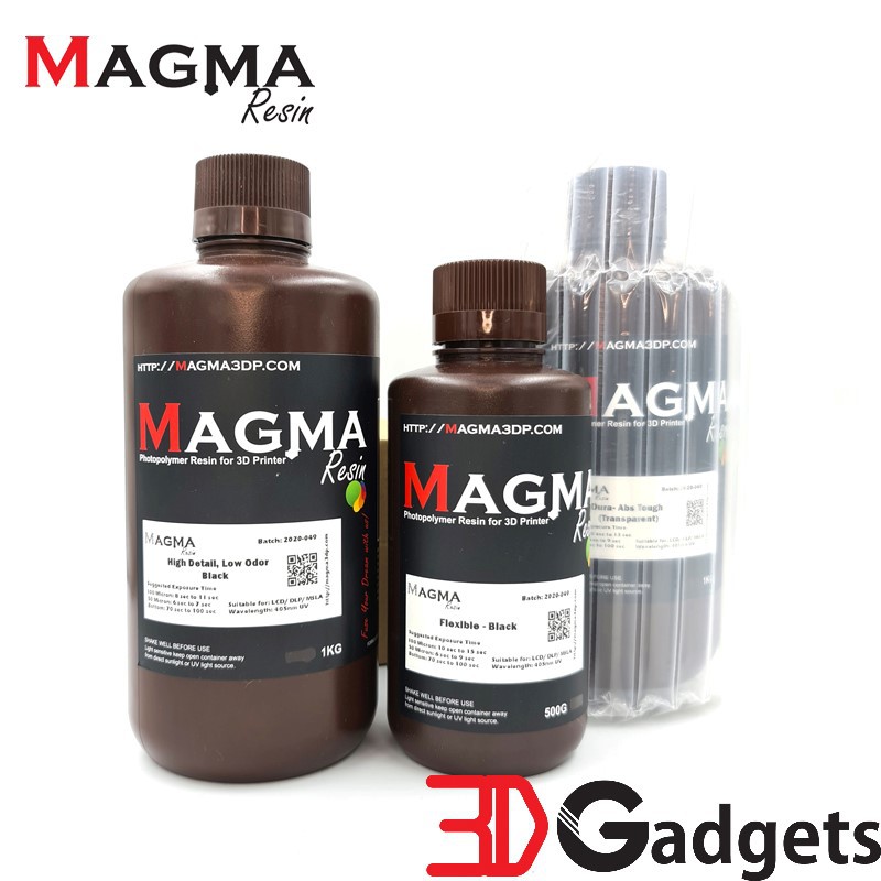 Magma Glow in the Dark 3D Printer Resin | 3D Gadgets Malaysia