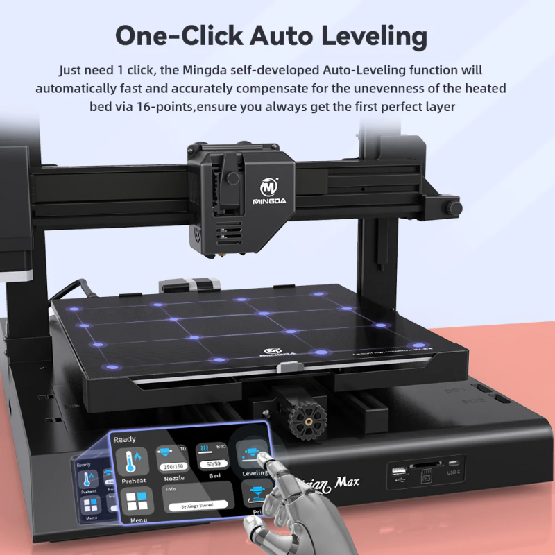 MINGDA Magician Max Direct Drive DIY 3D Printer