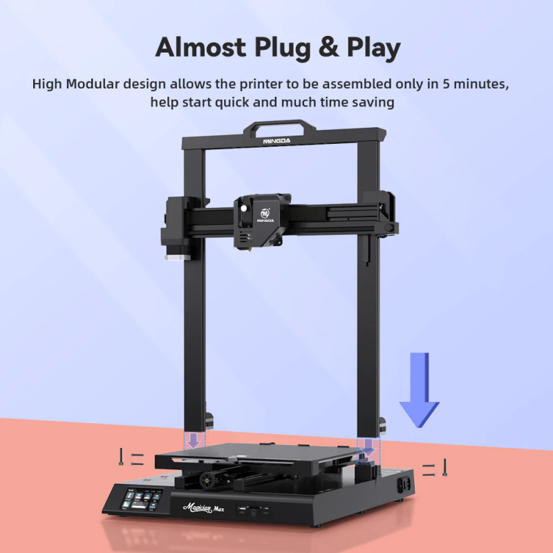 MINGDA Magician Max Direct Drive DIY 3D Printer