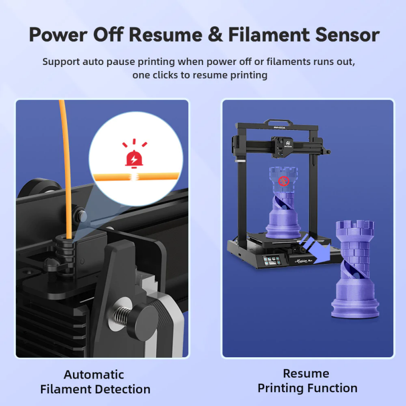 MINGDA Magician Max Direct Drive DIY 3D Printer