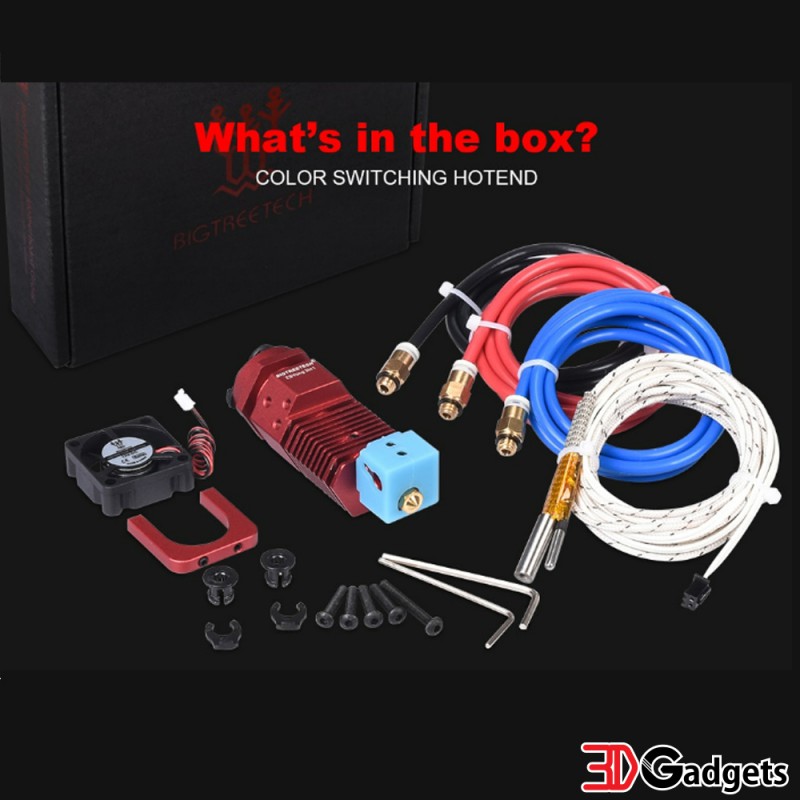 Bigtreetech 3 In 1 Out Multicolor Hotend Bowden | 3D Gadgets Malaysia
