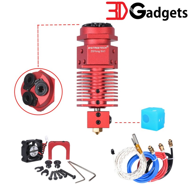 Bigtreetech 3 In 1 Out Multicolor Hotend Bowden | 3D Gadgets Malaysia