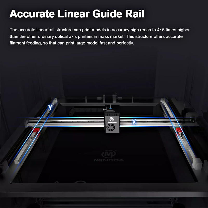 MINGDA MD-1000 PRO INDUSTRIAL FDM 3D PRINTER | 3D Gadget Malaysia