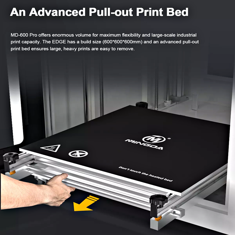 MINGDA MD-1000 PRO INDUSTRIAL FDM 3D PRINTER | 3D Gadget Malaysia