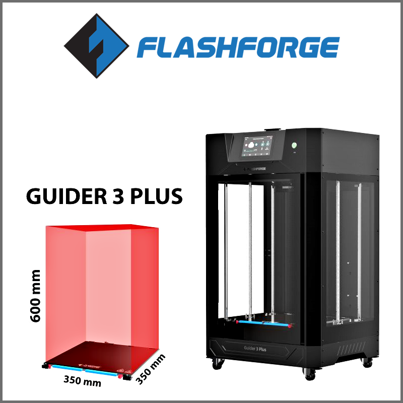 FLASHFORGE GUIDER 3 PLUS 3D PRINTER | 3D Gadgets Malaysia