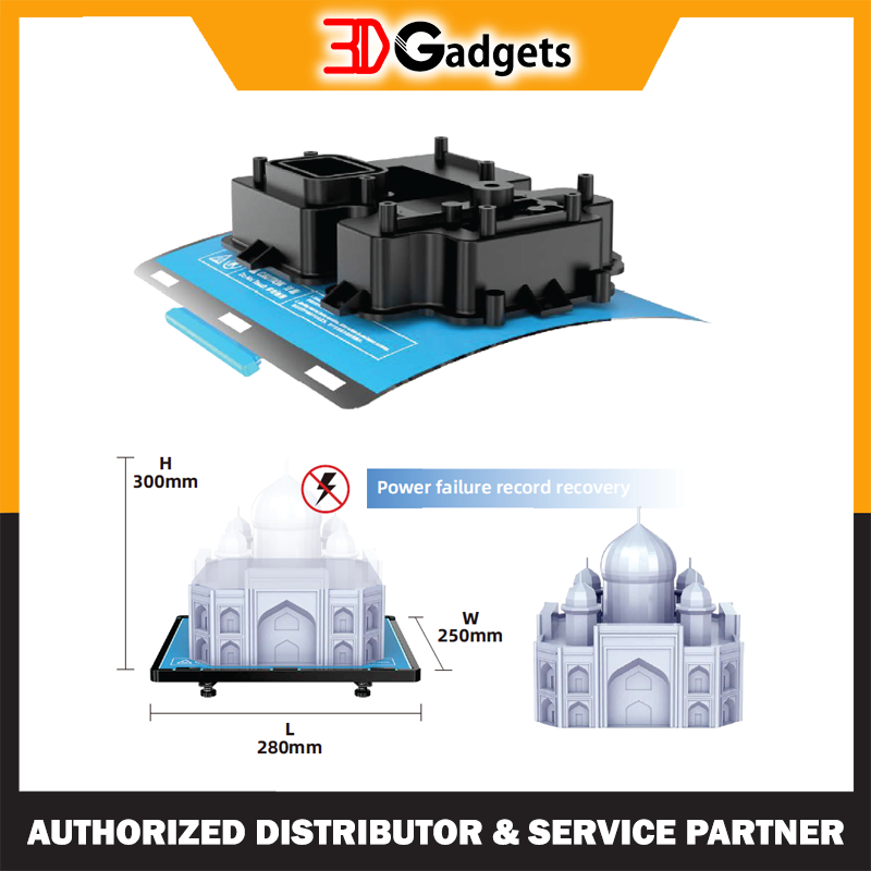 FlashForge Guider IIS 3D Printer 300C extruder | 3D Gadgets Malaysia