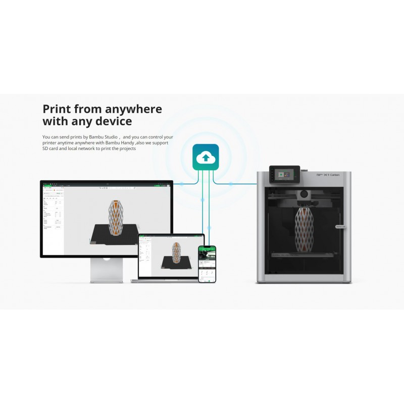 Bambu Lab X1 - Carbon / X1 - Carbon Combo AMS | 3D Gadgets Malaysia