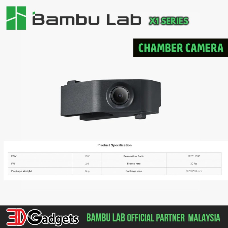 Bambu Lab X1 Series Chamber Camera | 3D Gadgets Malaysia