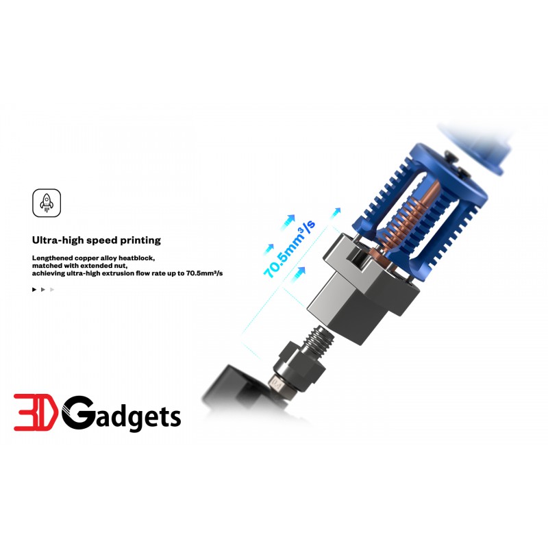 Phaetus Dragon Hotend UHF Ultra-High Flow | 3D Gadgets Malaysia