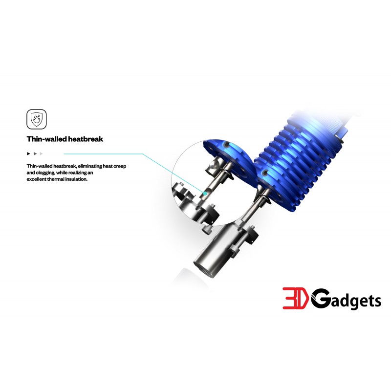 Phaetus Rapido Plus Hotend UHF Ultra-High Flow | 3D Gadgets Malaysia