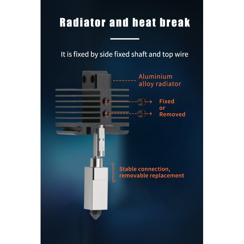 High Flow CHT Style Brass Nozzle 1.75mm for Bambu Lab X1 / P1P Upgrade