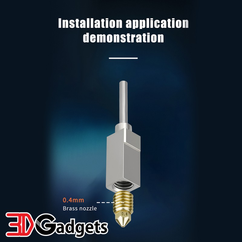 High Flow CHT Style Brass Nozzle 1.75mm for Bambu Lab X1 / P1P Upgrade