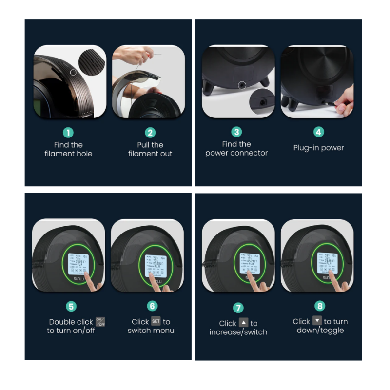 SUNLU FilaDryer S2 Filament Dry Box