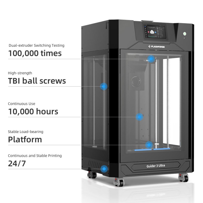 FlashForge Guider 3 Ultra: A High-Speed 3D Printer for Rapid ...