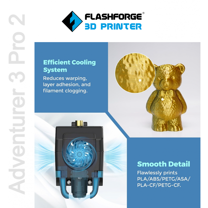 Flashforge Adventurer 3 Pro 2 3D Printer | 3D Gadgets Malaysia