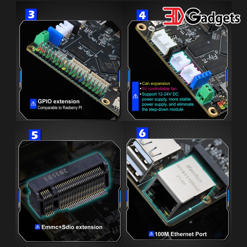 Mellow FLY-π with 3.5 Inch TFT Touch Screen for 3D Printer | 3D Gadgets ...