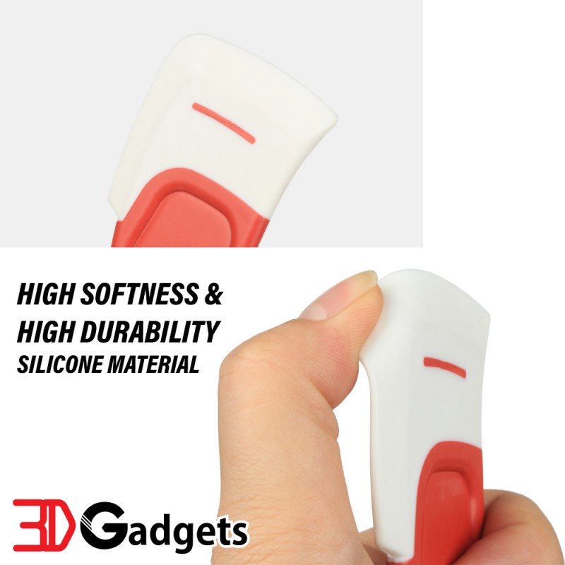 Silicone Scraper Tool Cleaning Tool for MSLA 3D Printer Resin Tank