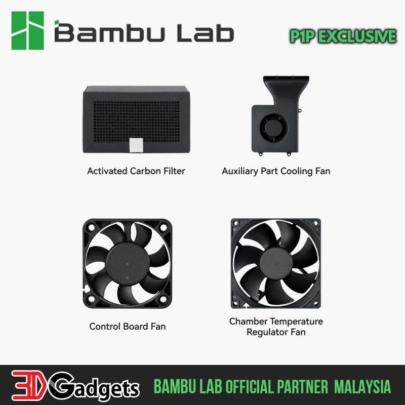 Bambu Lab P1P to P1S Upgrade Kit | 3D Gadgets Malaysia