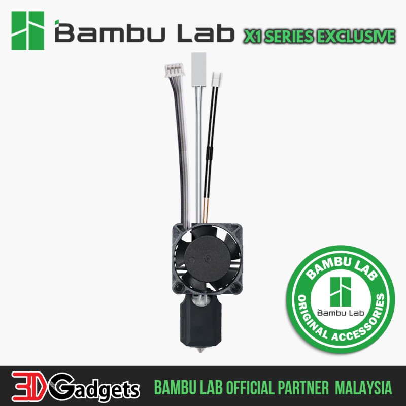 Bambu Lab X1 Series - Complete Hotend Assembly | 3D Gadgets Malaysia
