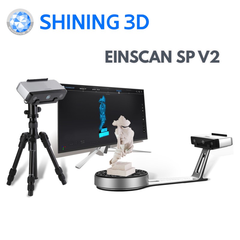 Shining 3D EinScan-SP V2 Desktop 3D Scanner | 3D Gadgets Malaysia