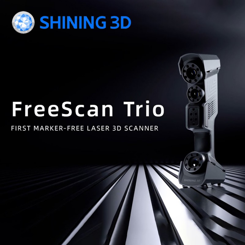 Shining 3D Freescan Trio Laser 3D Scanner | 3D Gadgets Malaysia