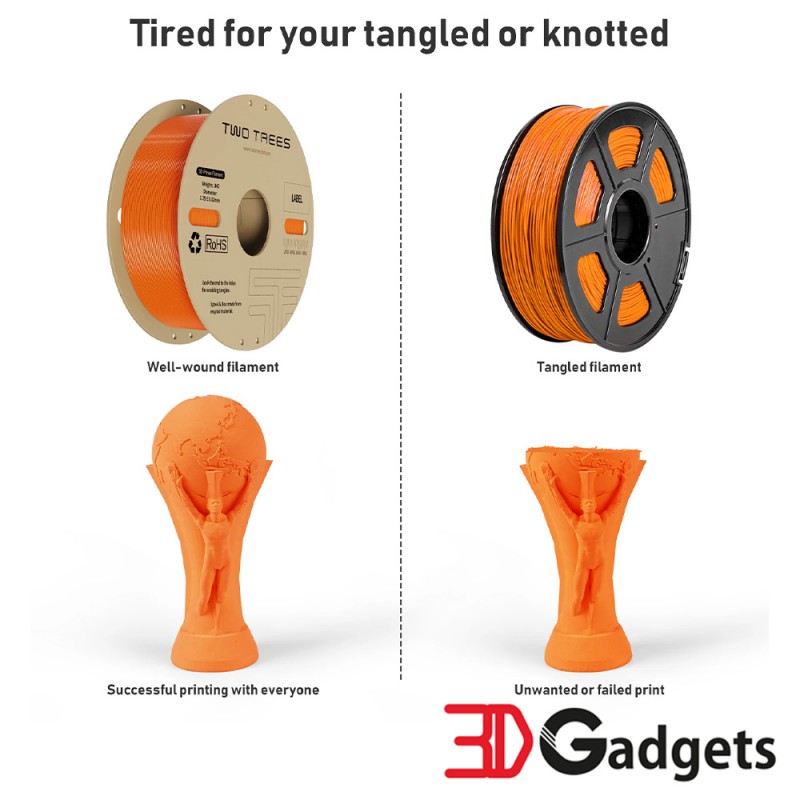 TWO TREES PLA ULTRA+ 1.75mm 1KG | 3D Gadgets Malaysia