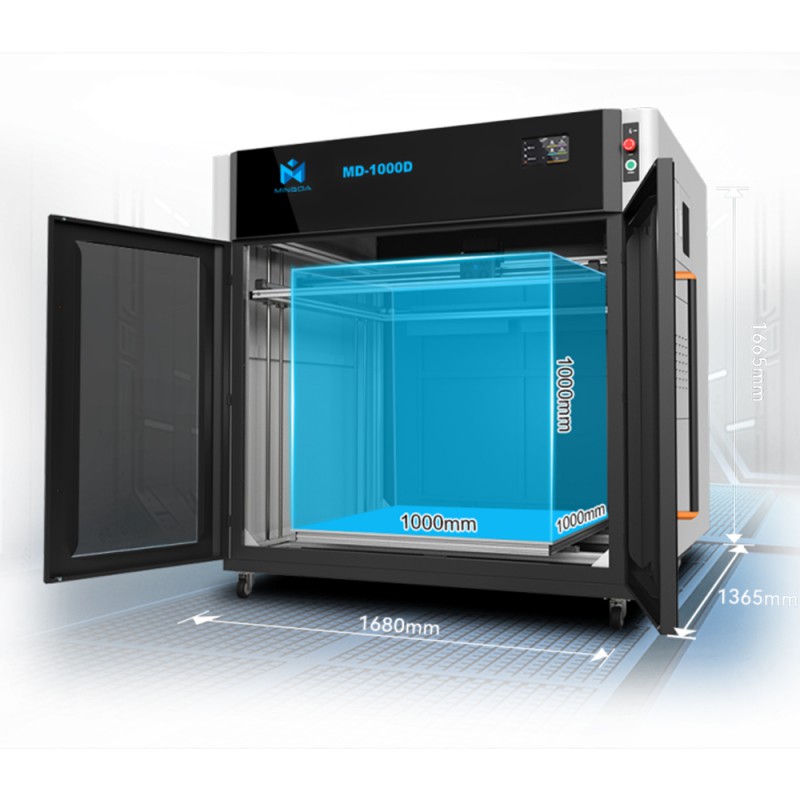 MINGDA MD-1000D HIGH SPEED DUAL EXTRUDER | 3D Gadgets Malaysia