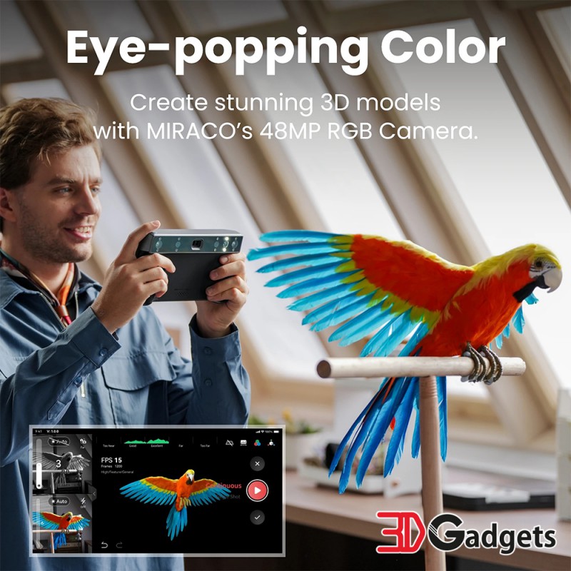 Revopoint MIRACO PRO - Standalone 3D Scanner | 3D Gadgets Malaysia