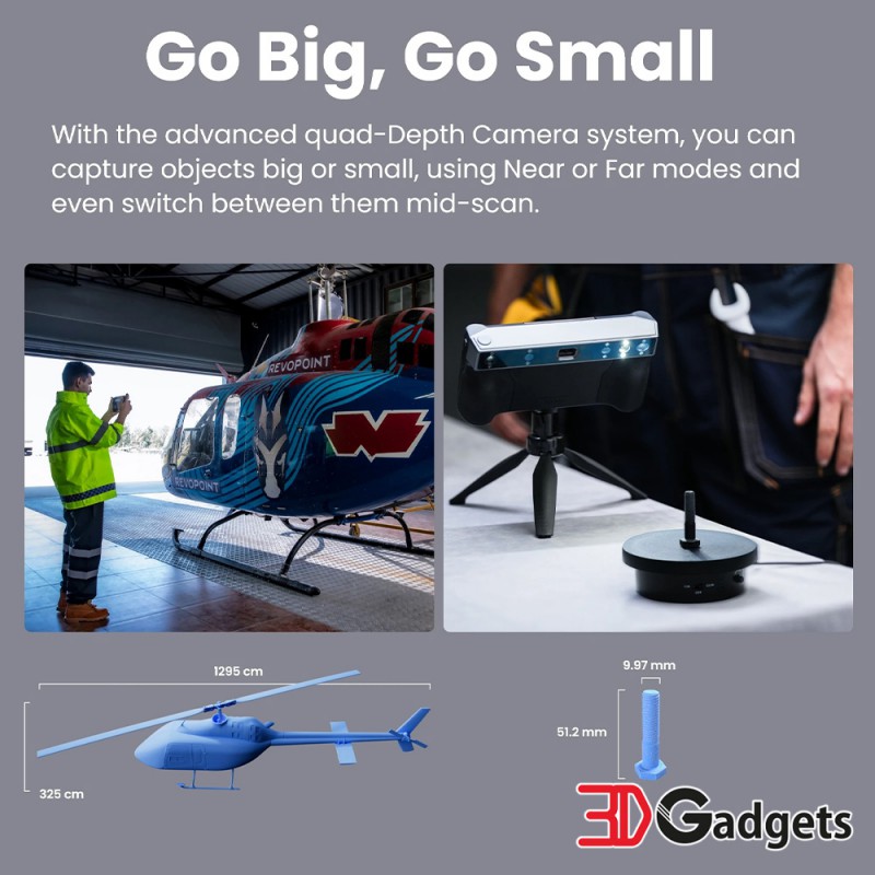 Revopoint MIRACO PRO - Standalone 3D Scanner | 3D Gadgets Malaysia