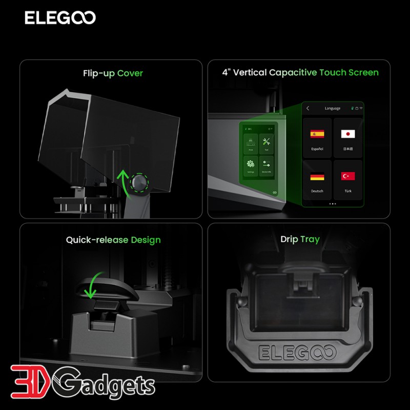 Elegoo Saturn 4 Ultra 12K MSLA 3D Printer | 3D Gadgets Malaysia