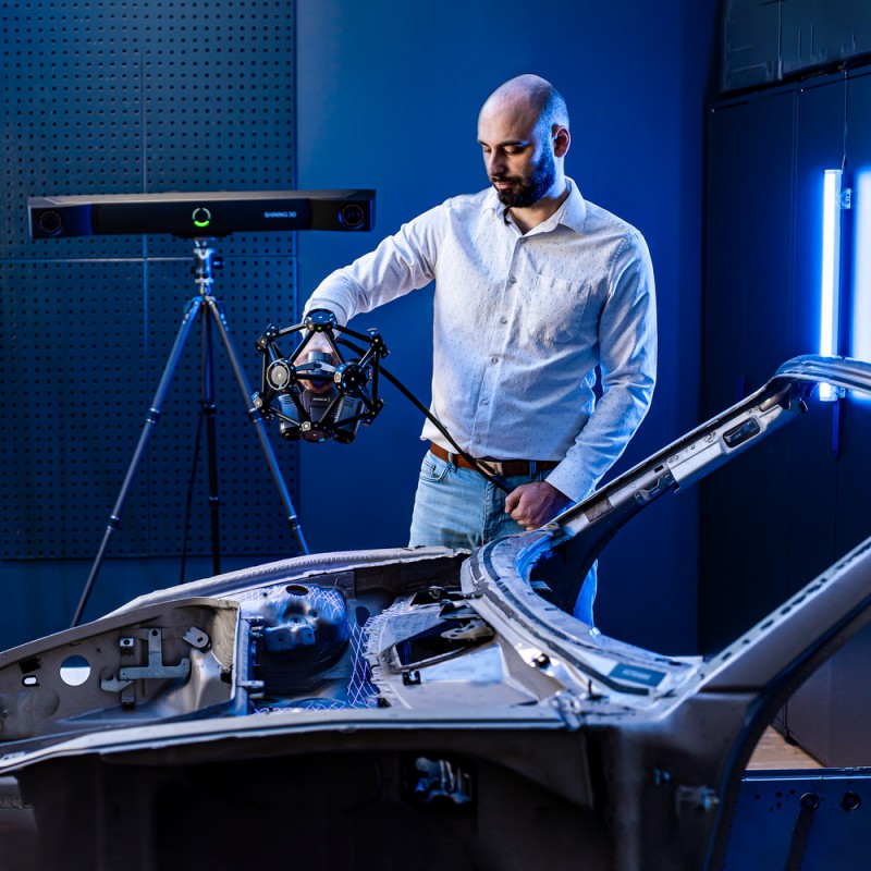 Shining 3D FreeScan Trak Pro 2 Handheld 3D Scanner | 3D Gadgets Malaysia