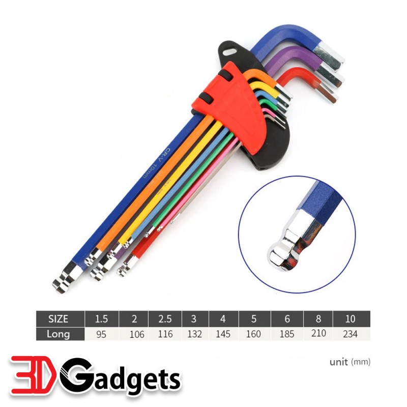 High Quality Hexagonal Wrench Tools | 3D Gadgets Malaysia