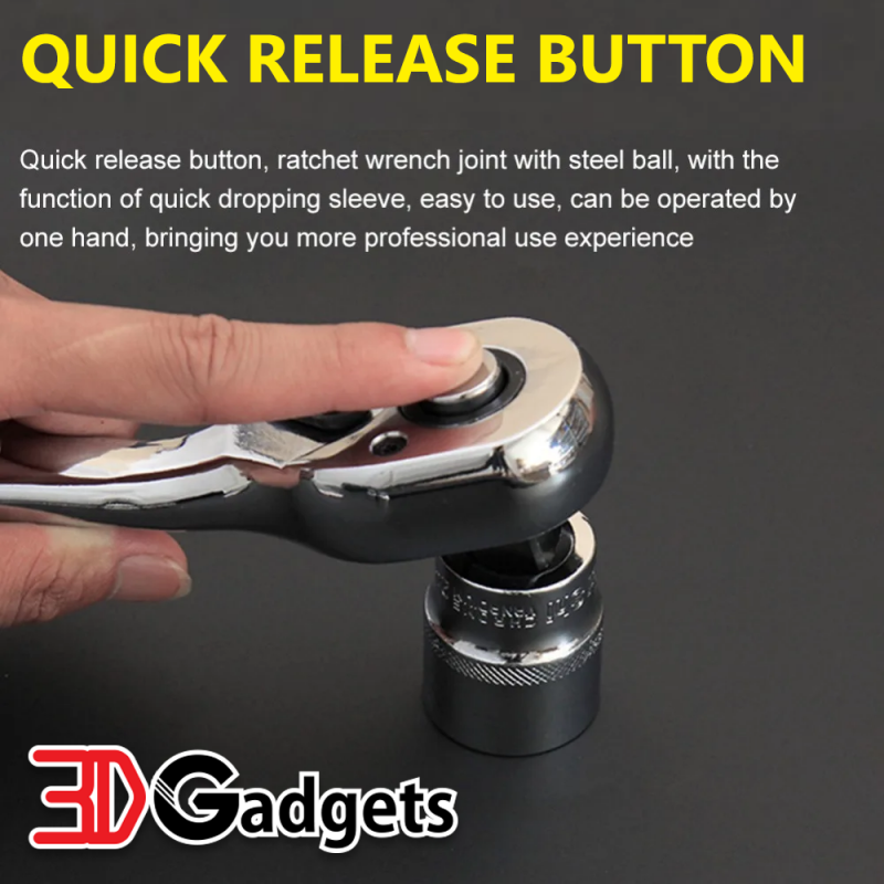 Nozzle Socket Wrench Included With Hex Sockets | 3D Gadgets Malaysia