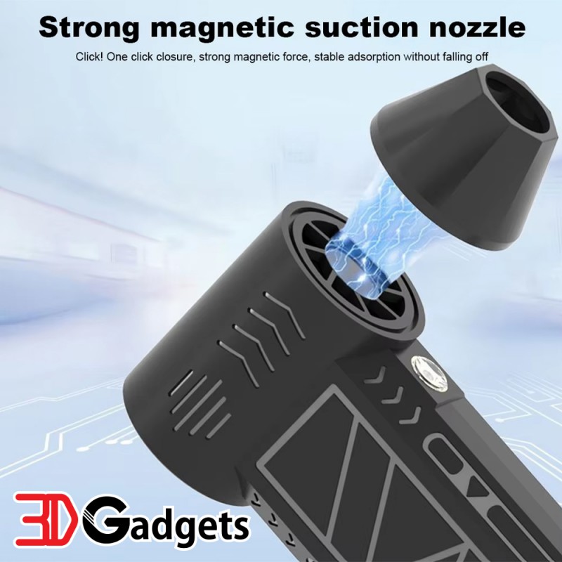 Powerful Smart MIni Turbo Fan Dust Removal | 3D Gadgets Malaysia