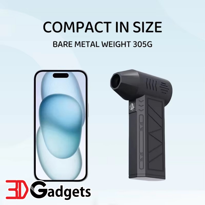Powerful Smart MIni Turbo Fan Dust Removal | 3D Gadgets Malaysia