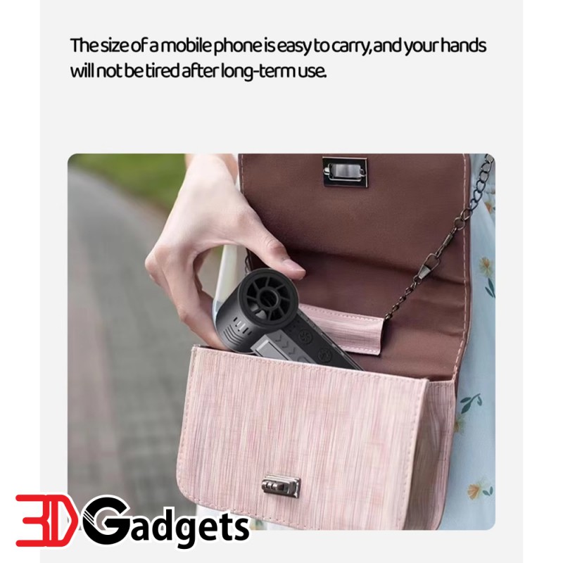 Powerful Smart MIni Turbo Fan Dust Removal | 3D Gadgets Malaysia